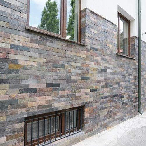 Multicolor Riven Slate cladding natural stone price - PIATRAONLINE.com