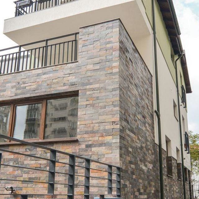 Multicolor Riven Slate cladding natural stone price - PIATRAONLINE.com