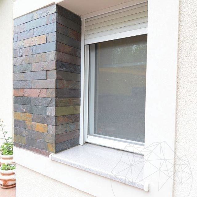 Multicolor Riven Slate cladding natural stone price - PIATRAONLINE.com