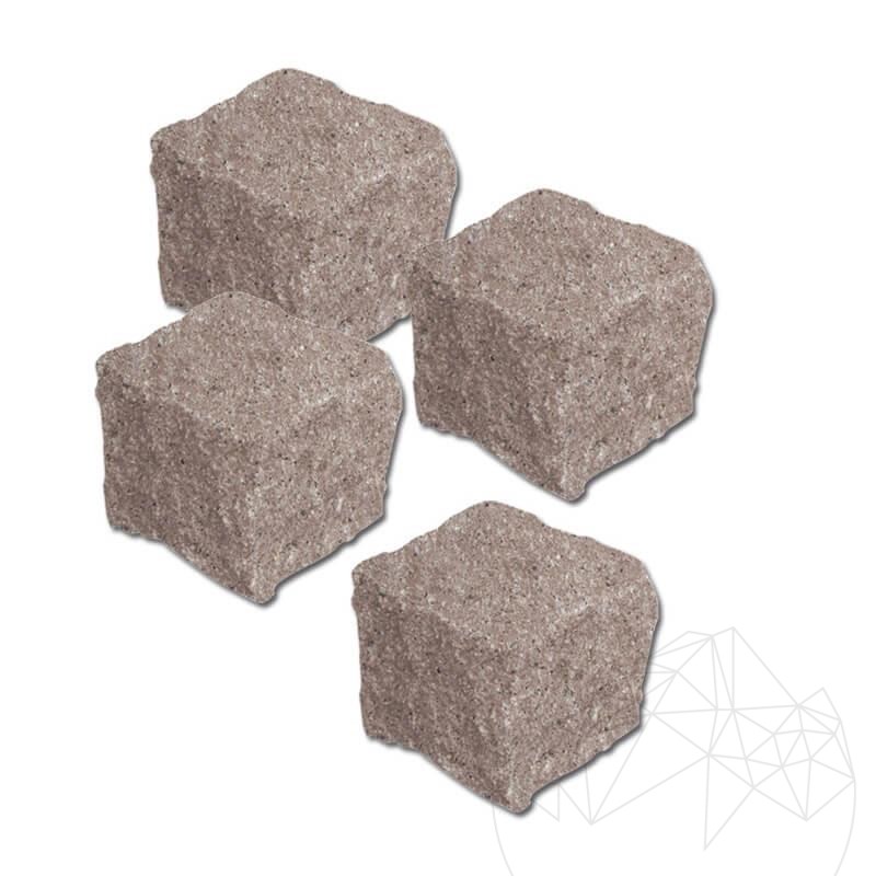 Cemento Grey Andesite Riven Cobblestone 10 x 10 x 5 cm - PIATRAONLINE.com