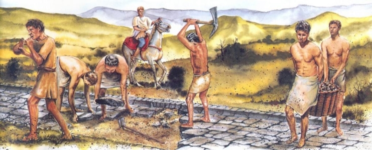 Roman pavement – Monuments of Ancient Engineering - PIATRAONLINE.com