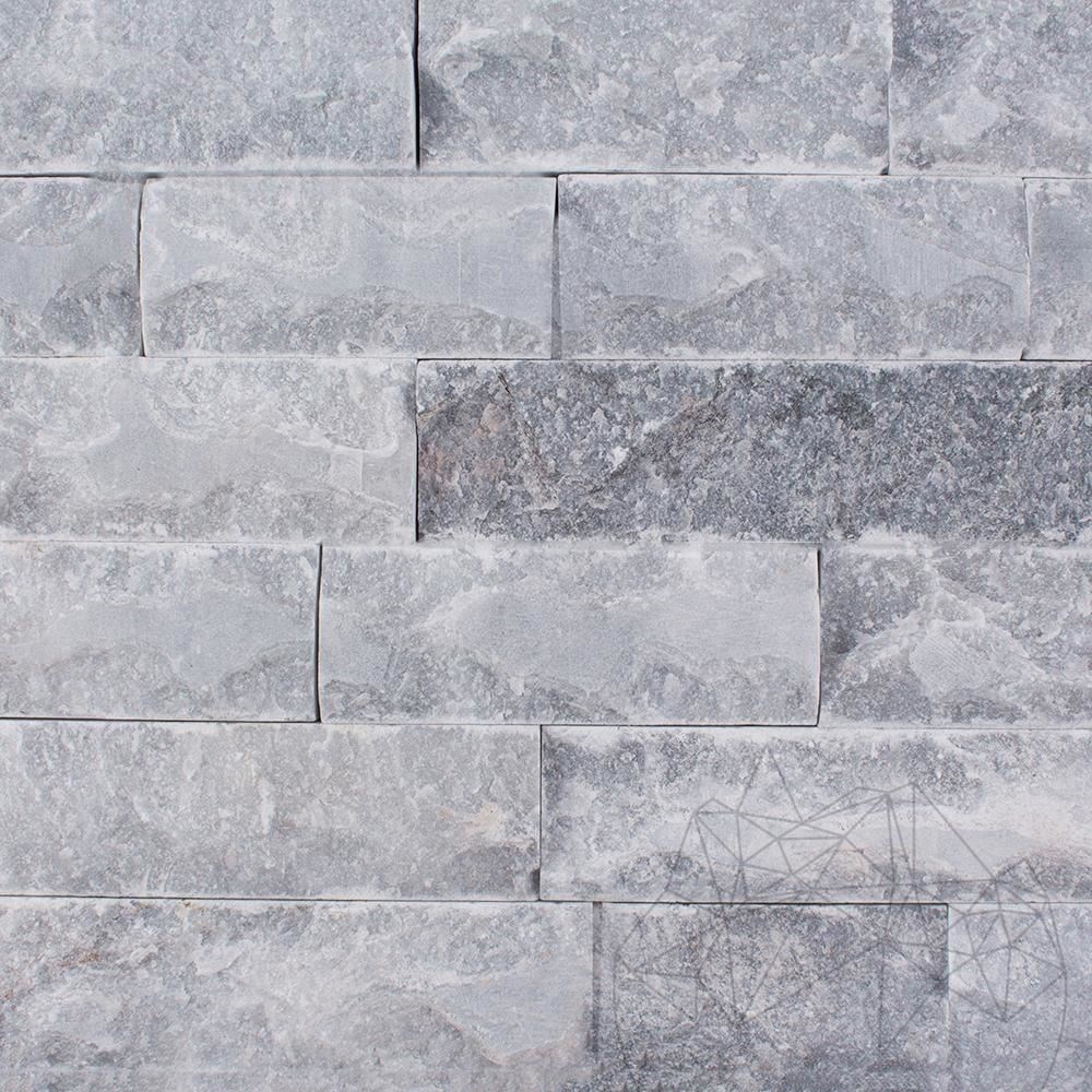 Decorative natural stone Pearl Splitface Marble 5 cm x FL x 2.2 cm ...